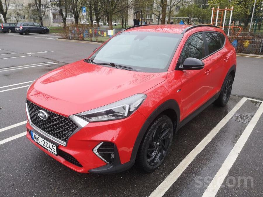 Sarkans Hyundai Tucson 2020 Rīga, ar dzinēja tilpumu 1.60 L un nobraukumu 79 tūkst. km par 18250 €, foto 1 vietnē AUTOMOTO.COM.LV