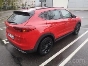 Sarkans Hyundai Tucson 2020 Rīga, ar dzinēja tilpumu 1.60 L un nobraukumu 79 tūkst. km par 18250 €, foto 3 vietnē AUTOMOTO.COM.LV