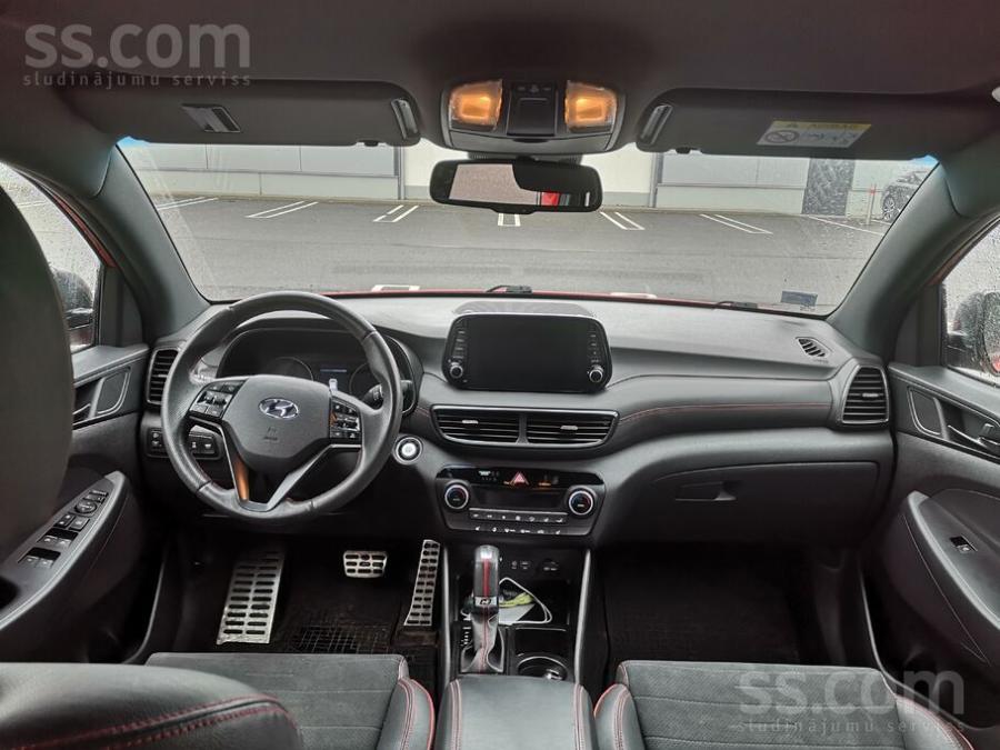 Sarkans Hyundai Tucson 2020 Rīga, ar dzinēja tilpumu 1.60 L un nobraukumu 79 tūkst. km par 18250 €, foto 5 vietnē AUTOMOTO.COM.LV