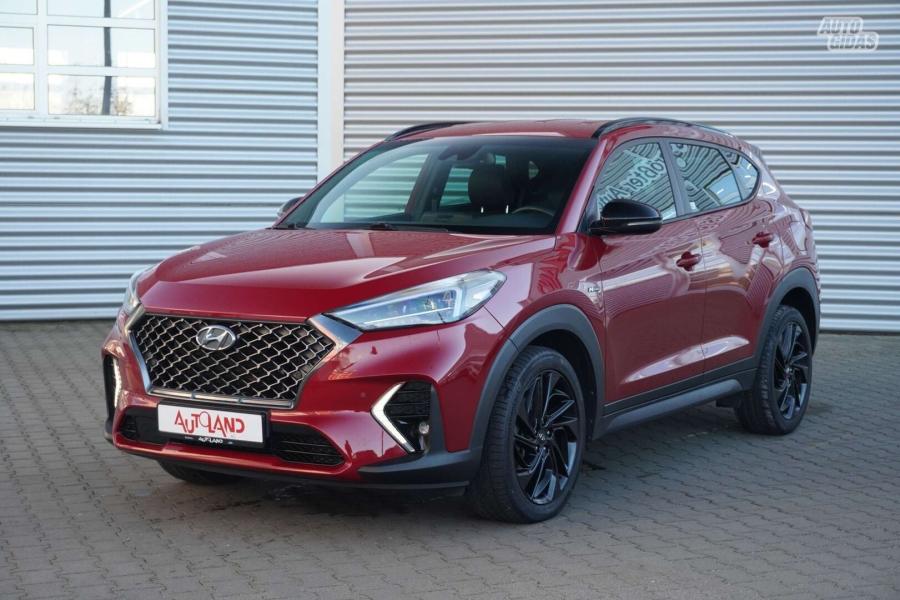 Red Hyundai Tucson 2020 in Kaunas, with an engine capacity of 1.60 L and mileage of 60 thousand km for 28570 €, photo 2 on AUTOMOTO.COM.LV