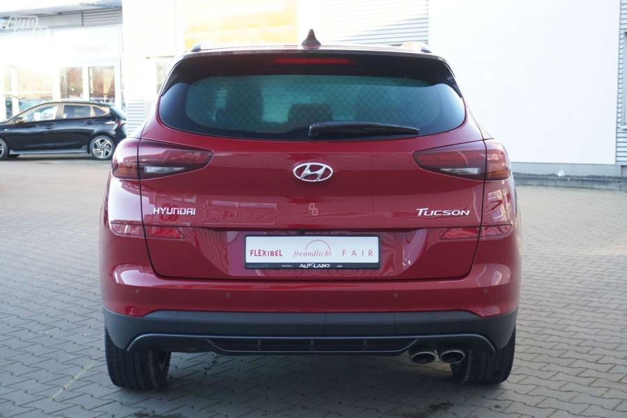 Red Hyundai Tucson 2020 in Kaunas, with an engine capacity of 1.60 L and mileage of 60 thousand km for 28570 €, photo 7 on AUTOMOTO.COM.LV