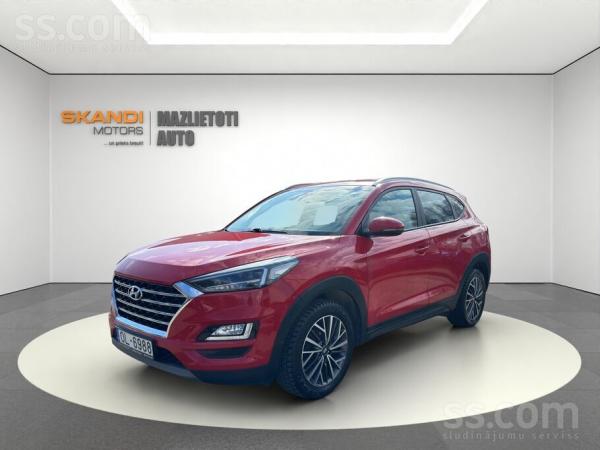 Red Hyundai Tucson 2020 in Riga, with an engine capacity of 1.60 L and mileage of 143 thousand km for 15990 €, photo 1 on AUTOMOTO.COM.LV