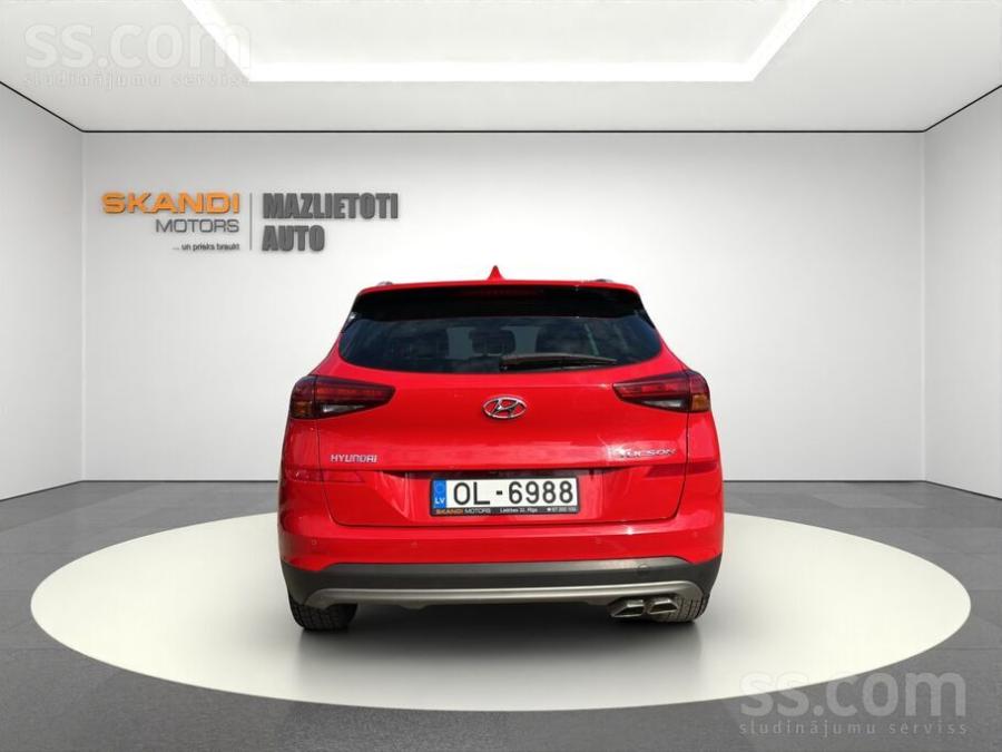 Sarkans Hyundai Tucson 2020 Rīga, ar dzinēja tilpumu 1.60 L un nobraukumu 143 tūkst. km par 15990 €, foto 6 vietnē AUTOMOTO.COM.LV