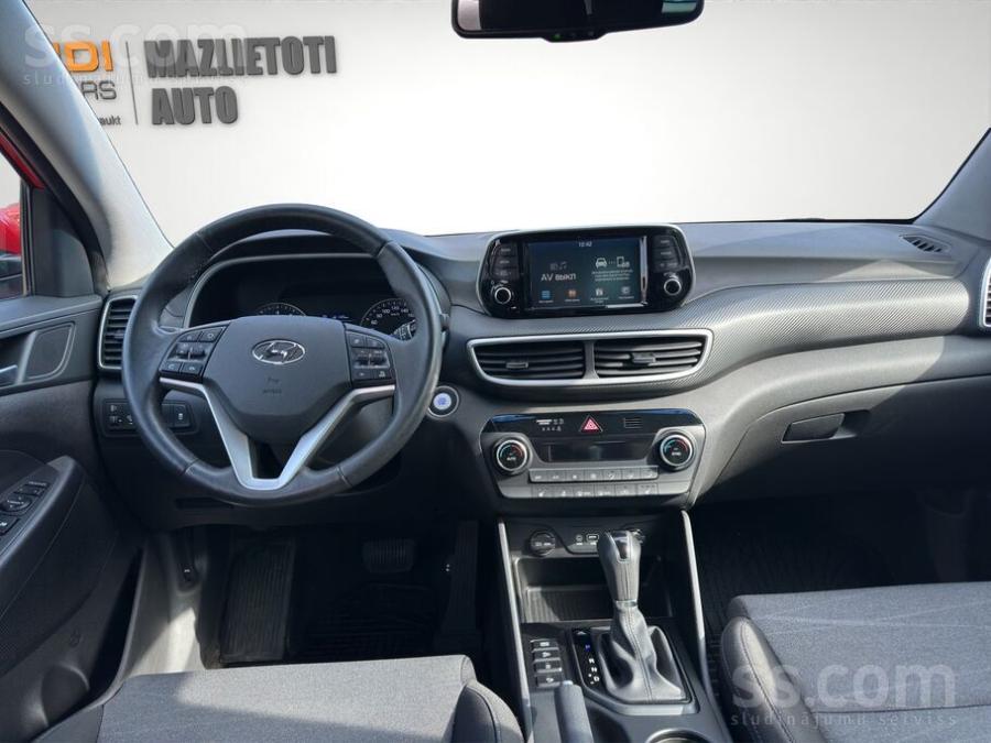 Sarkans Hyundai Tucson 2020 Rīga, ar dzinēja tilpumu 1.60 L un nobraukumu 143 tūkst. km par 15990 €, foto 15 vietnē AUTOMOTO.COM.LV
