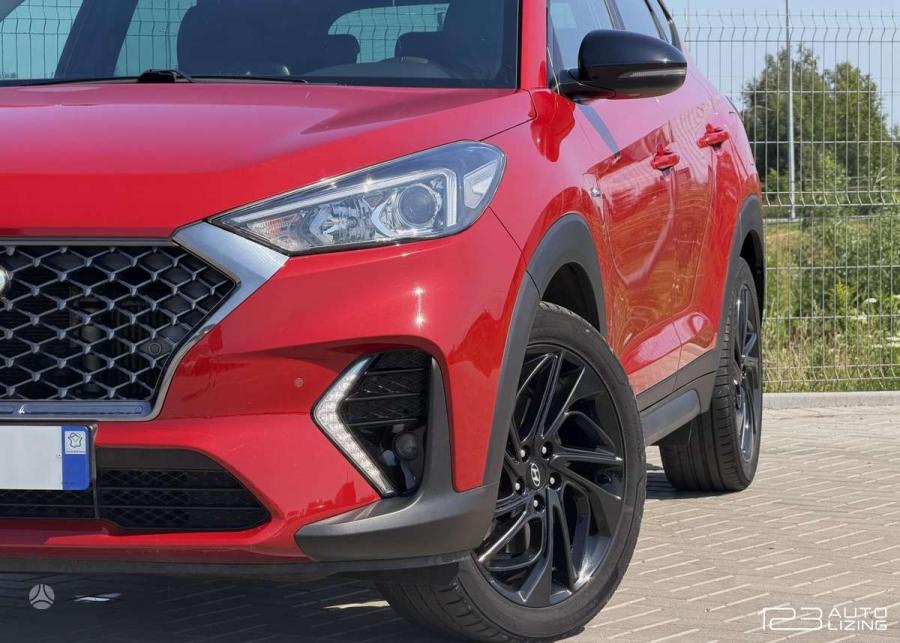 Sarkans Hyundai Tucson 2020 Tauragė, ar dzinēja tilpumu 1.60 L un nobraukumu 113 tūkst. km par 15800 €, foto 4 vietnē AUTOMOTO.COM.LV