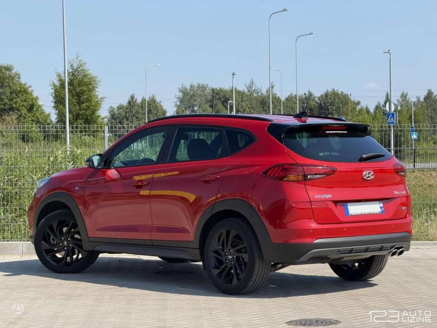 Sarkans Hyundai Tucson 2020 Tauragė, ar dzinēja tilpumu 1.60 L un nobraukumu 113 tūkst. km par 15800 €, foto 8 vietnē AUTOMOTO.COM.LV