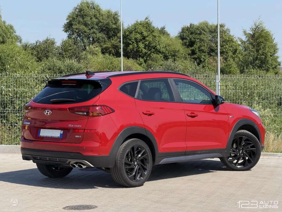 Sarkans Hyundai Tucson 2020 Tauragė, ar dzinēja tilpumu 1.60 L un nobraukumu 113 tūkst. km par 15800 €, foto 10 vietnē AUTOMOTO.COM.LV