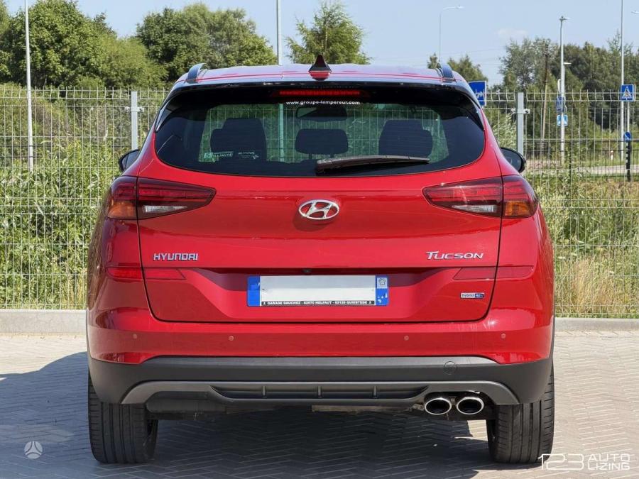 Sarkans Hyundai Tucson 2020 Tauragė, ar dzinēja tilpumu 1.60 L un nobraukumu 113 tūkst. km par 15800 €, foto 12 vietnē AUTOMOTO.COM.LV