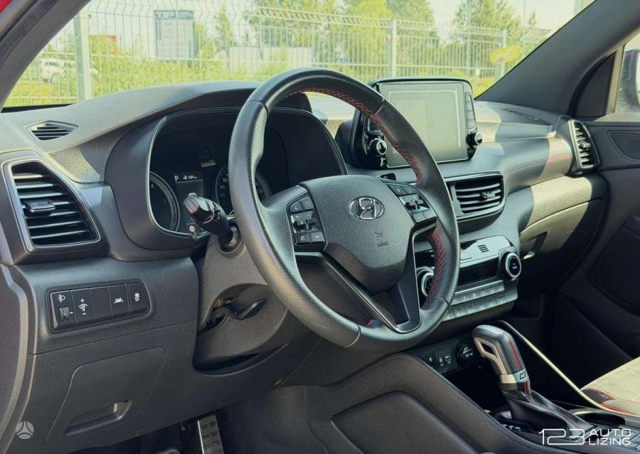 Sarkans Hyundai Tucson 2020 Tauragė, ar dzinēja tilpumu 1.60 L un nobraukumu 113 tūkst. km par 15800 €, foto 14 vietnē AUTOMOTO.COM.LV
