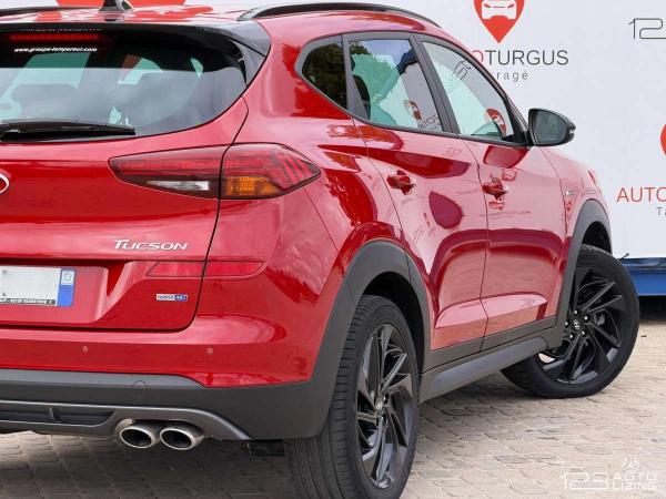 Red Hyundai Tucson 2020 in Taurage, with an engine capacity of 1.60 L and mileage of 113 thousand km for 15600 €, photo 10 on AUTOMOTO.COM.LV