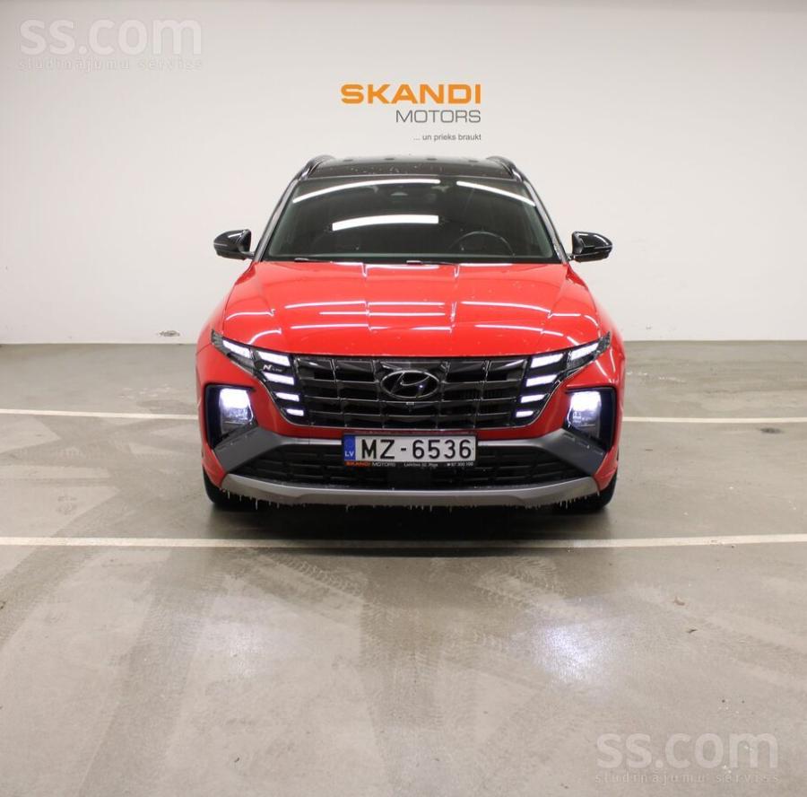 Sarkans Hyundai Tucson 2021 Rīga, ar dzinēja tilpumu 1.60 L un nobraukumu 70 tūkst. km par 23990 €, foto 2 vietnē AUTOMOTO.COM.LV