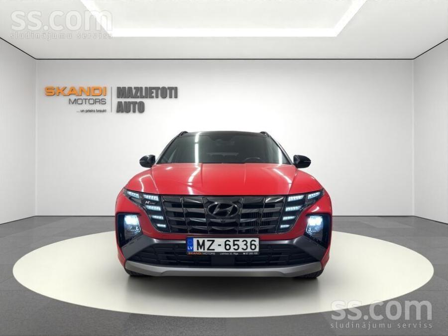 Sarkans Hyundai Tucson 2021 Rīga, ar dzinēja tilpumu 1.60 L un nobraukumu 70 tūkst. km par 23290 €, foto 3 vietnē AUTOMOTO.COM.LV