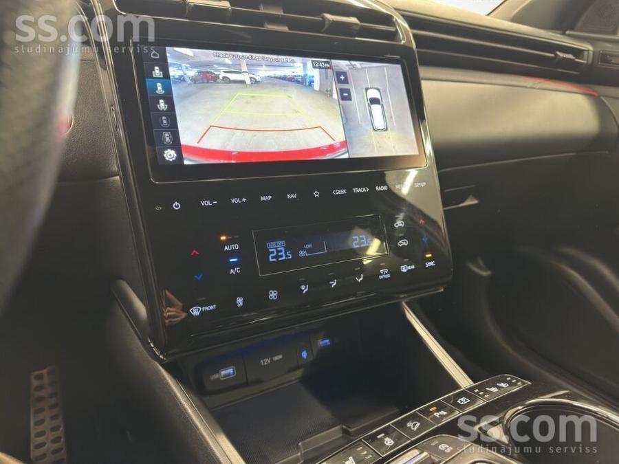 Sarkans Hyundai Tucson 2021 Rīga, ar dzinēja tilpumu 1.60 L un nobraukumu 70 tūkst. km par 23290 €, foto 17 vietnē AUTOMOTO.COM.LV