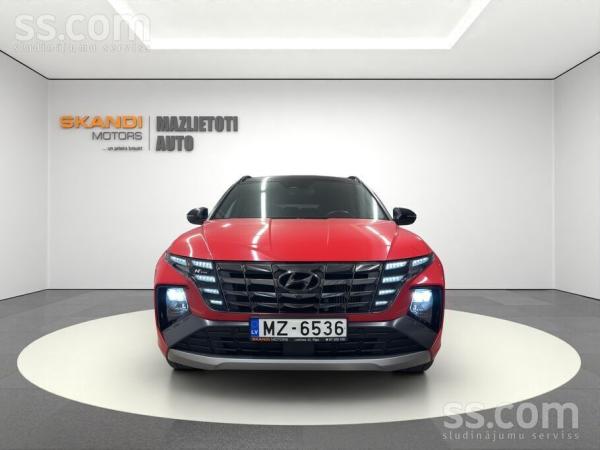 Sarkans Hyundai Tucson 2021 Rīga, ar dzinēja tilpumu 1.60 L un nobraukumu 70 tūkst. km par 23190 €, foto 2 vietnē AUTOMOTO.COM.LV