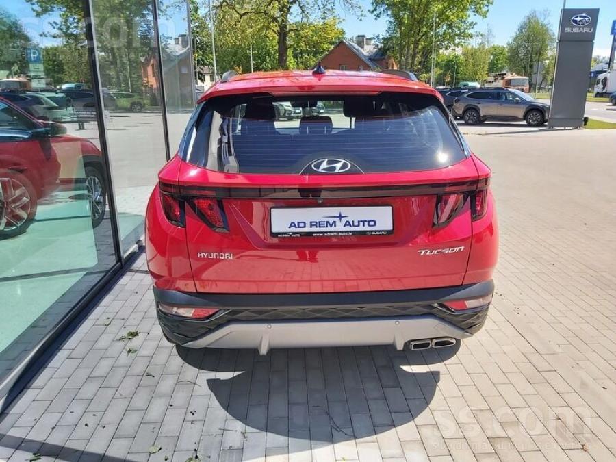 Sarkans Hyundai Tucson 2021 Rīga, ar dzinēja tilpumu 1.60 L un nobraukumu 89 tūkst. km par 19990 €, foto 7 vietnē AUTOMOTO.COM.LV