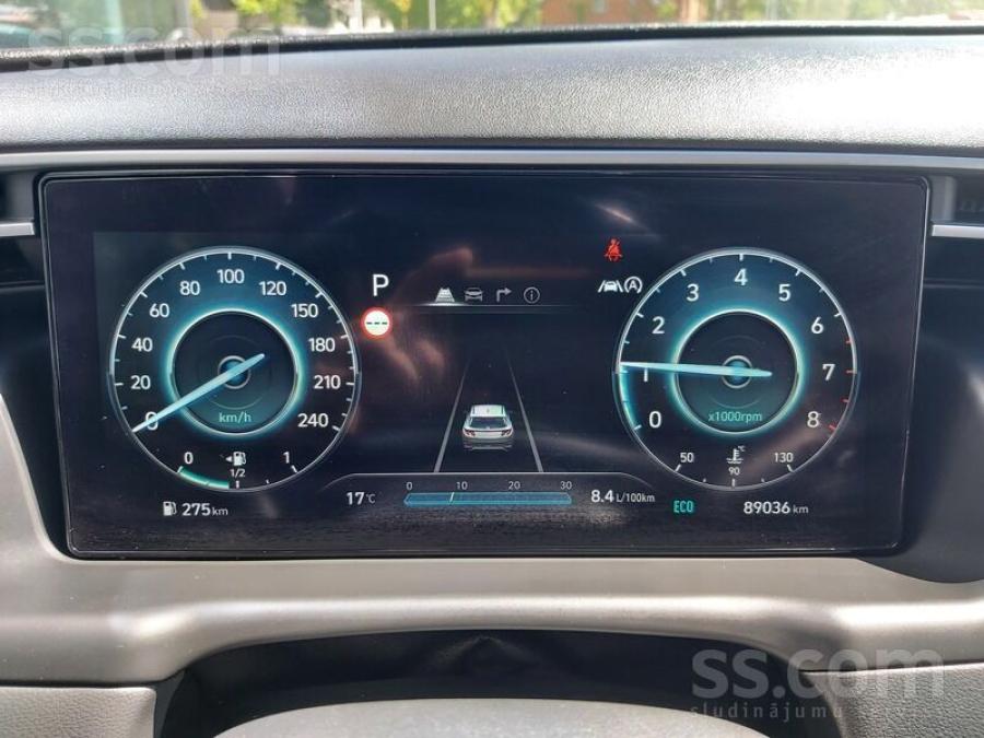 Sarkans Hyundai Tucson 2021 Rīga, ar dzinēja tilpumu 1.60 L un nobraukumu 89 tūkst. km par 19990 €, foto 18 vietnē AUTOMOTO.COM.LV