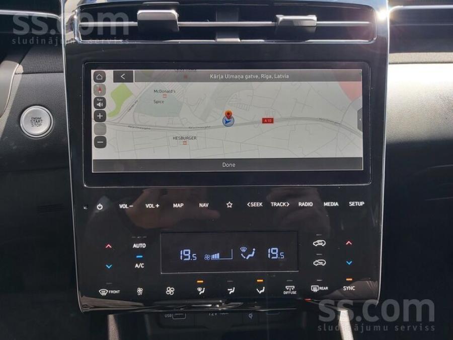 Sarkans Hyundai Tucson 2021 Rīga, ar dzinēja tilpumu 1.60 L un nobraukumu 89 tūkst. km par 19990 €, foto 22 vietnē AUTOMOTO.COM.LV