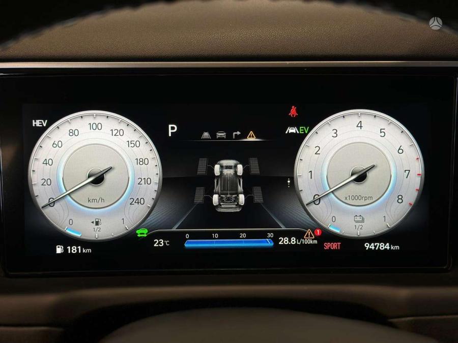 Red Hyundai Tucson 2021 in Kaunas, with an engine capacity of 1.60 L and mileage of 95 thousand km for 21600 €, photo 18 on AUTOMOTO.COM.LV