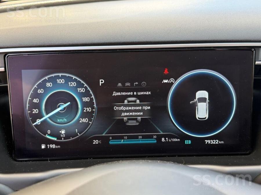 Sarkans Hyundai Tucson 2021 Rīga, ar dzinēja tilpumu 1.60 L un nobraukumu 79 tūkst. km par 19400 €, foto 14 vietnē AUTOMOTO.COM.LV