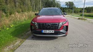 Red Hyundai Tucson 2021 in Tallinn, with an engine capacity of 1.60 L and mileage of 45 thousand km for 25999 €, photo 5 on AUTOMOTO.COM.LV