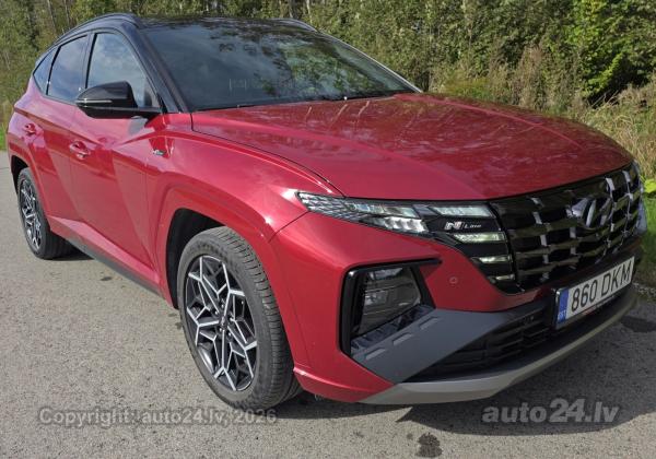 Red Hyundai Tucson 2021 in Tallinn, with an engine capacity of 1.60 L and mileage of 45 thousand km for 25999 €, photo 6 on AUTOMOTO.COM.LV