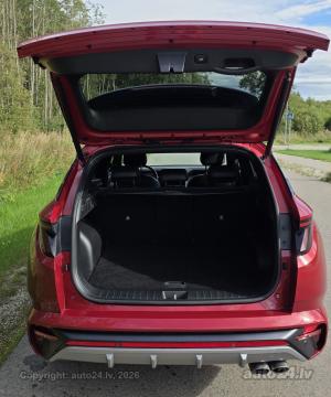 Red Hyundai Tucson 2021 in Tallinn, with an engine capacity of 1.60 L and mileage of 45 thousand km for 25999 €, photo 16 on AUTOMOTO.COM.LV