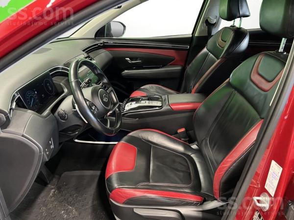 Sarkans Hyundai Tucson 2021 Rīga, ar dzinēja tilpumu 1.60 L un nobraukumu 130 tūkst. km par 21990 €, foto 11 vietnē AUTOMOTO.COM.LV