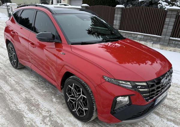 Red Hyundai Tucson 2022 in Kaunas, with an engine capacity of 1.60 L and mileage of 176 thousand km for 21999 €, photo 2 on AUTOMOTO.COM.LV