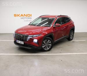Sarkans Hyundai Tucson 2022 Rīga, ar dzinēja tilpumu 1.60 L un nobraukumu 99 tūkst. km par 24490 €, foto  vietnē AUTOMOTO.COM.LV