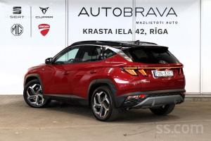 Красный Хендай Туксон 2022 в Рига, объемом двигателя 1.60 л и пробегом 72 тыс. км за 21990 €, фото 7 на AUTOMOTO.COM.LV