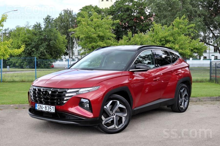 Красный Хендай Туксон 2022 в Рига, объемом двигателя 1.60 л и пробегом 72 тыс. км за 21990 €, фото 34 на AUTOMOTO.COM.LV