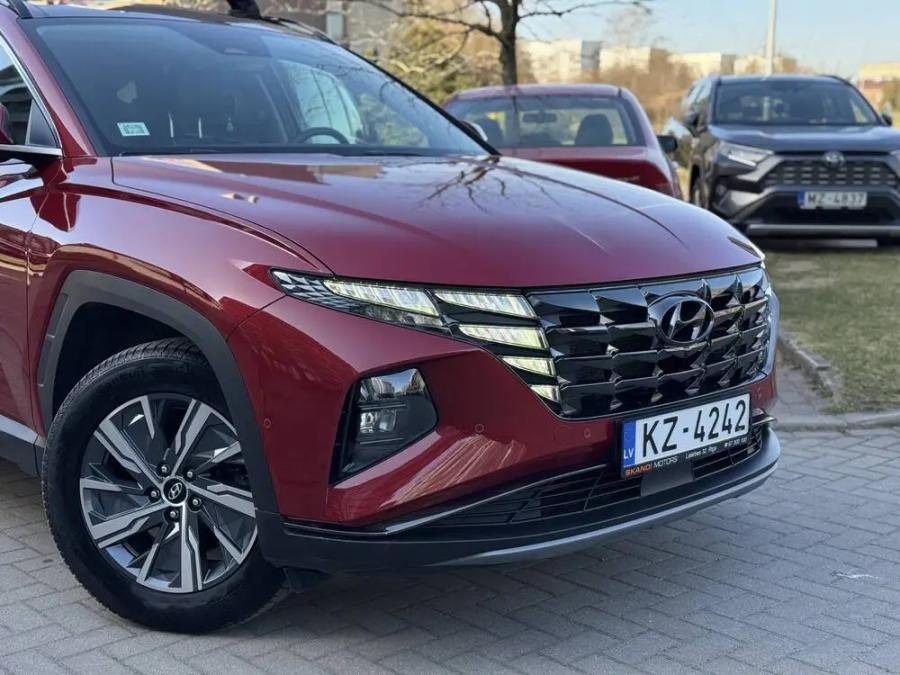 Sarkans Hyundai Tucson 2022 Rīga, ar dzinēja tilpumu 1.60 L un nobraukumu 85 tūkst. km par 21990 €, foto 3 vietnē AUTOMOTO.COM.LV