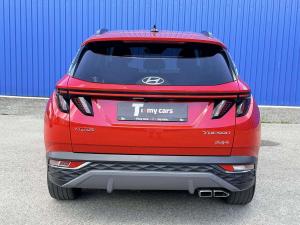 Sarkans Hyundai Tucson 2022 Kauņa, ar dzinēja tilpumu 1.60 L un nobraukumu 72 tūkst. km par 25900 €, foto 5 vietnē AUTOMOTO.COM.LV