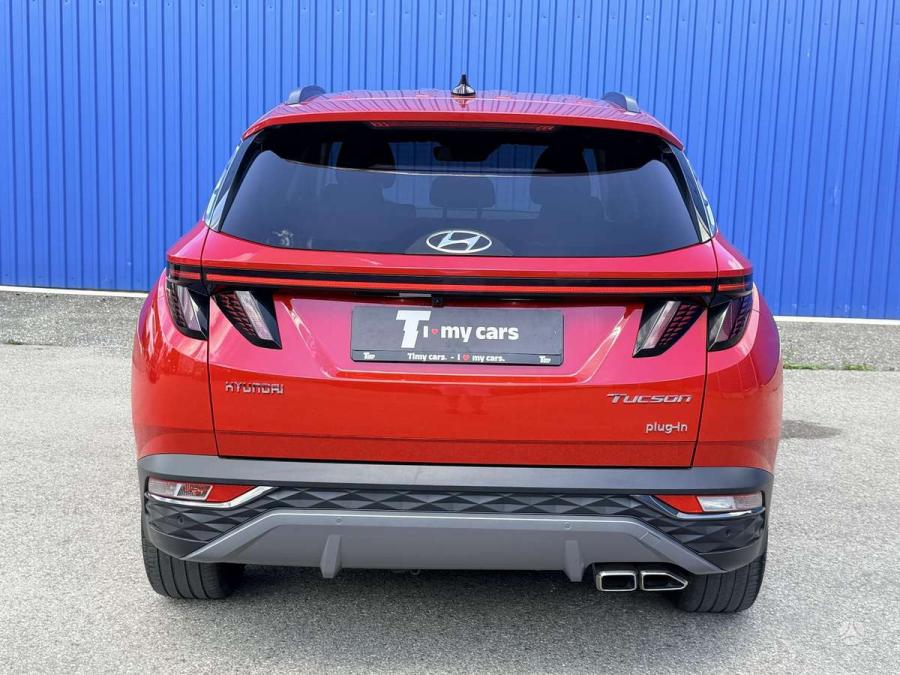 Sarkans Hyundai Tucson 2022 Kauņa, ar dzinēja tilpumu 1.60 L un nobraukumu 72 tūkst. km par 25900 €, foto 5 vietnē AUTOMOTO.COM.LV