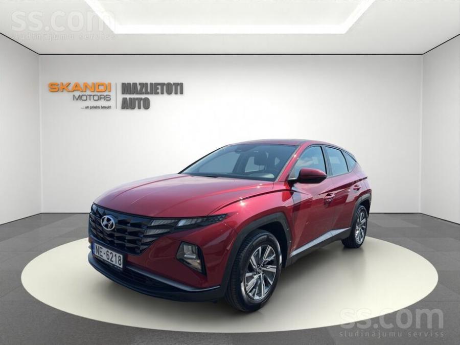 Sarkans Hyundai Tucson 2022 Rīga, ar dzinēja tilpumu 1.60 L un nobraukumu 44 tūkst. km par 18490 €, foto 1 vietnē AUTOMOTO.COM.LV