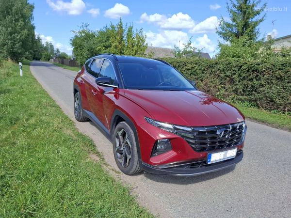 Sarkans Hyundai Tucson 2022 Viļņa, ar dzinēja tilpumu 1.60 L un nobraukumu 48 tūkst. km par 22990 €, foto 3 vietnē AUTOMOTO.COM.LV