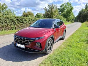 Sarkans Hyundai Tucson 2022 Viļņa, ar dzinēja tilpumu 1.60 L un nobraukumu 48 tūkst. km par 22990 €, foto 6 vietnē AUTOMOTO.COM.LV