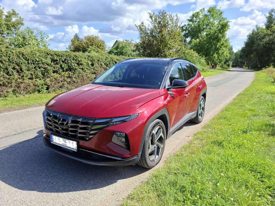 Sarkans Hyundai Tucson 2022 Viļņa, ar dzinēja tilpumu 1.60 L un nobraukumu 48 tūkst. km par 22990 €, foto 6 vietnē AUTOMOTO.COM.LV