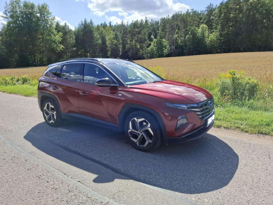 Sarkans Hyundai Tucson 2022 Viļņa, ar dzinēja tilpumu 1.60 L un nobraukumu 48 tūkst. km par 22990 €, foto 10 vietnē AUTOMOTO.COM.LV