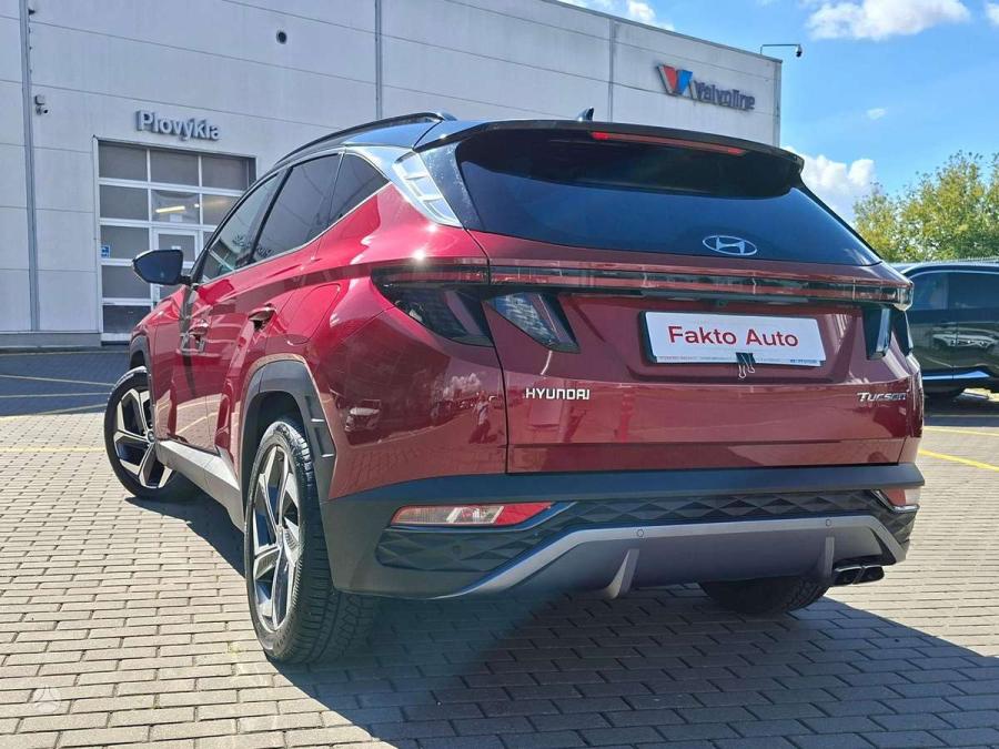 Sarkans Hyundai Tucson 2022 Viļņa, ar dzinēja tilpumu 1.60 L un nobraukumu 55 tūkst. km par 23500 €, foto 4 vietnē AUTOMOTO.COM.LV