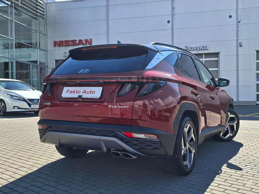 Sarkans Hyundai Tucson 2022 Viļņa, ar dzinēja tilpumu 1.60 L un nobraukumu 55 tūkst. km par 23500 €, foto 5 vietnē AUTOMOTO.COM.LV