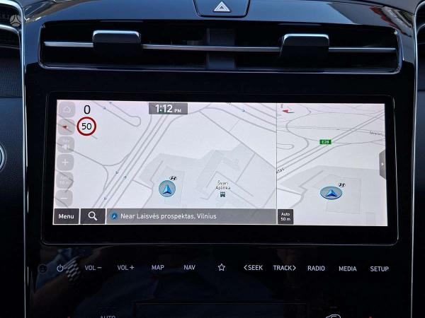 Sarkans Hyundai Tucson 2022 Viļņa, ar dzinēja tilpumu 1.60 L un nobraukumu 55 tūkst. km par 23500 €, foto 11 vietnē AUTOMOTO.COM.LV