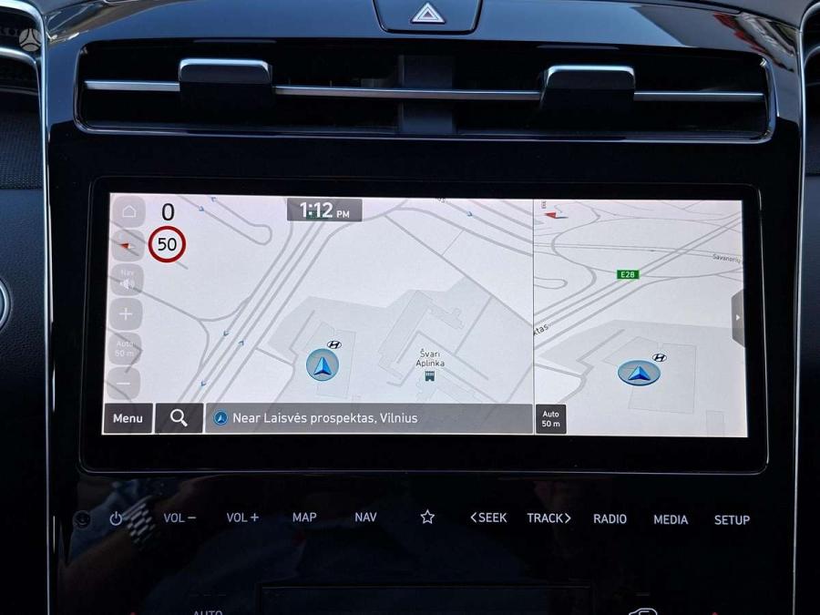 Sarkans Hyundai Tucson 2022 Viļņa, ar dzinēja tilpumu 1.60 L un nobraukumu 55 tūkst. km par 23500 €, foto 11 vietnē AUTOMOTO.COM.LV