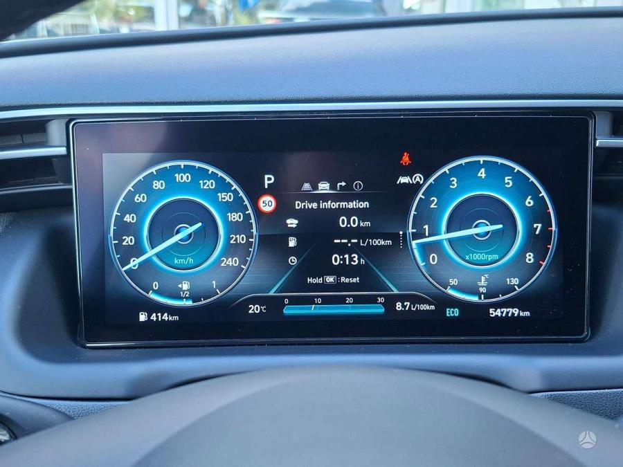 Sarkans Hyundai Tucson 2022 Viļņa, ar dzinēja tilpumu 1.60 L un nobraukumu 55 tūkst. km par 23500 €, foto 17 vietnē AUTOMOTO.COM.LV