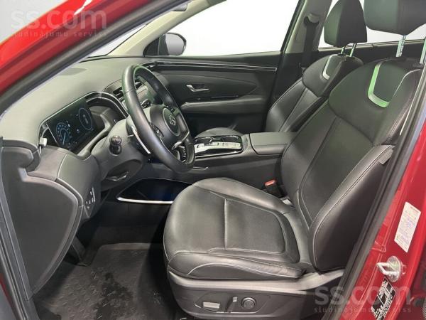 Red Hyundai Tucson 2022 in Riga, with an engine capacity of 1.60 L and mileage of 42 thousand km for 26490 €, photo 11 on AUTOMOTO.COM.LV