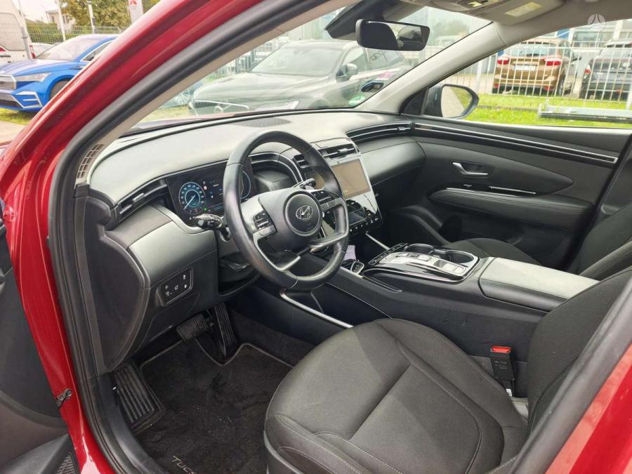 Sarkans Hyundai Tucson 2022 Šauļi, ar dzinēja tilpumu 1.60 L un nobraukumu 41 tūkst. km par 18900 €, foto 8 vietnē AUTOMOTO.COM.LV