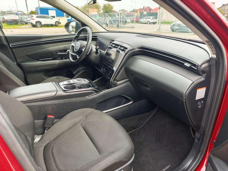 Sarkans Hyundai Tucson 2022 Šauļi, ar dzinēja tilpumu 1.60 L un nobraukumu 41 tūkst. km par 18900 €, foto 9 vietnē AUTOMOTO.COM.LV