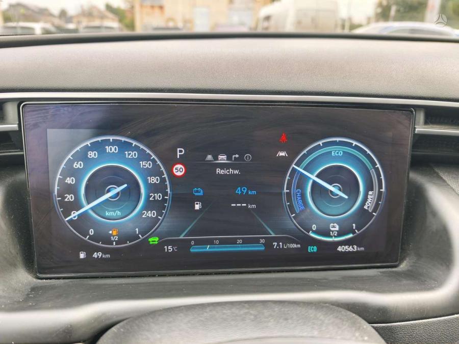 Sarkans Hyundai Tucson 2022 Šauļi, ar dzinēja tilpumu 1.60 L un nobraukumu 41 tūkst. km par 18900 €, foto 17 vietnē AUTOMOTO.COM.LV
