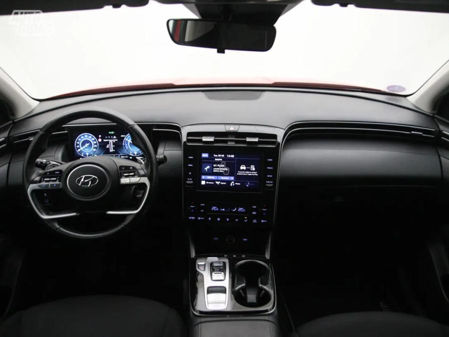 Red Hyundai Tucson 2023 in Vilnius, with an engine capacity of 1.60 L and mileage of 181 thousand km for 20899 €, photo 3 on AUTOMOTO.COM.LV