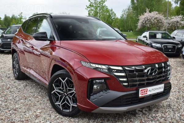 Sarkans Hyundai Tucson 2023 Kuldīga, ar dzinēja tilpumu 1.60 L un nobraukumu 0 tūkst. km par 24990 €, foto 3 vietnē AUTOMOTO.COM.LV